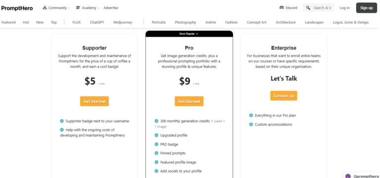 PromptHero AI Review 2025 - Pricing, Alternatives & Tutorial | Best Free AI Tools