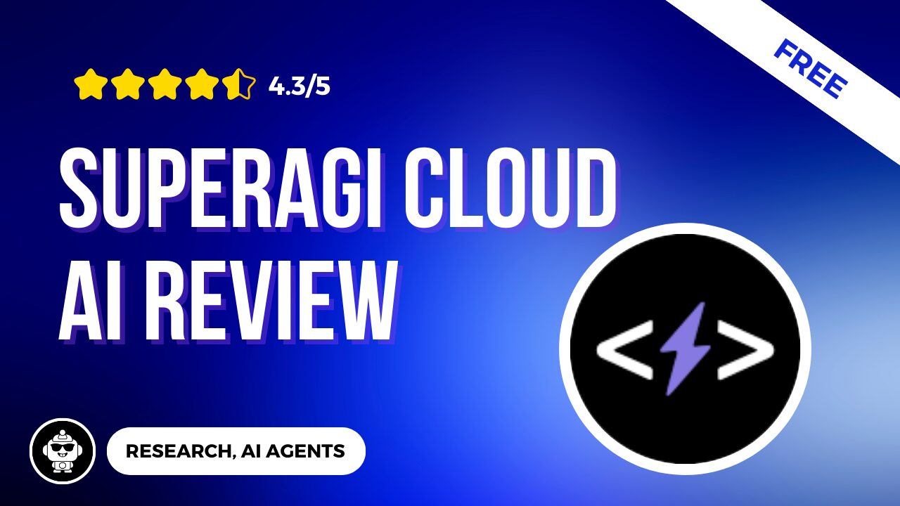 SuperAGI Cloud Review 2025 - Pricing, Alternatives & Tutorial | Best Free AI Tools